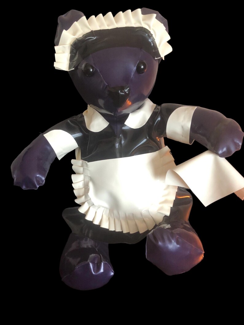 Latex Maid uniform Costume for “build a Bear” & Debauchee Latex Bears ...