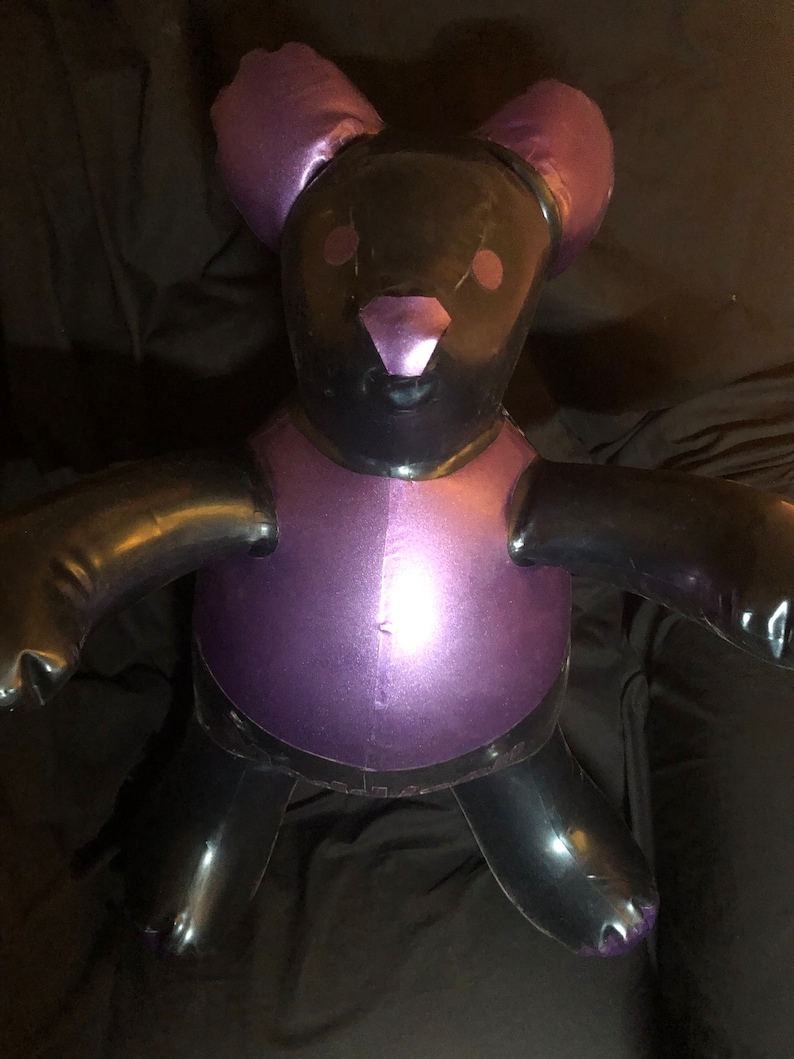 Inflatable Latex / Rubber Bear Plushie Plush Toy Accessory 40cm or 60cm ...