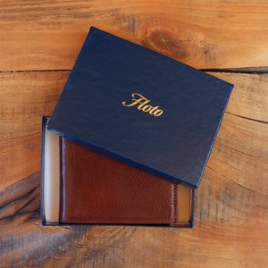 Wallet - Italian Full Grain Hand Stained Leather Floto Venezia - Etsy