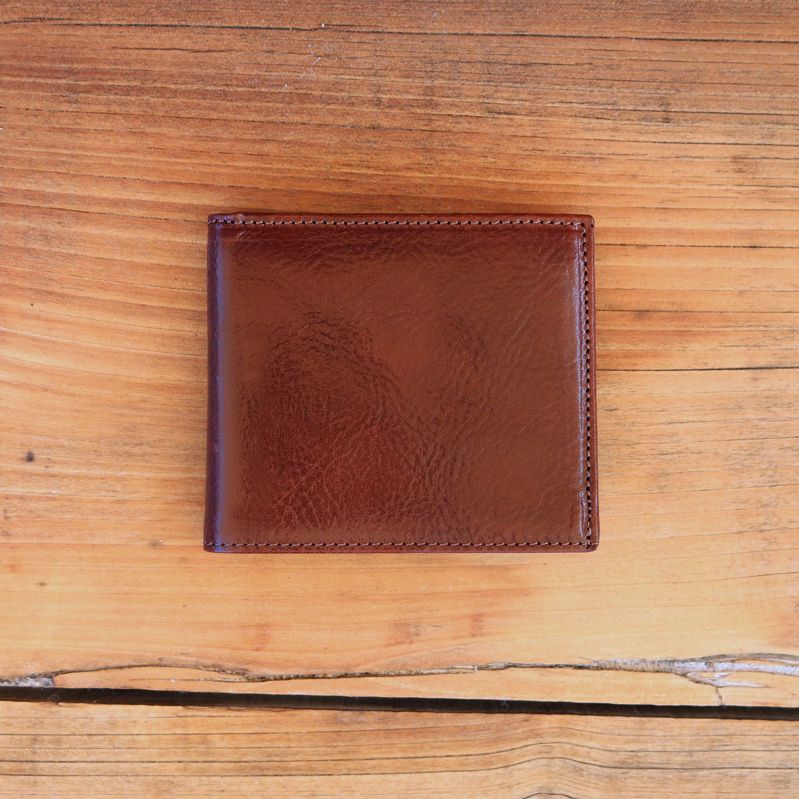 Wallet Italian Full Grain Hand Stained Leather Floto Venezia - Etsy