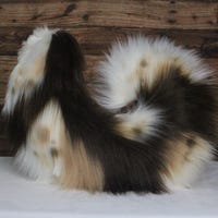 Movable Fursuit Tail Waggle Tail Swing Tail Fox Tail Black Tail White ...