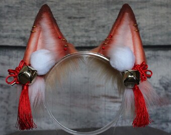 Handmade Cute Cosplay Ears Cat Ear Wolf Fox Cosplay Ears - Etsy
