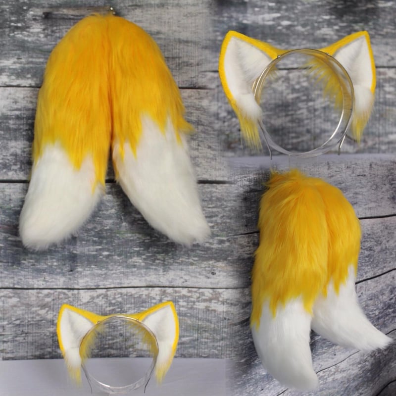 Fox Tails and Ears - Etsy
