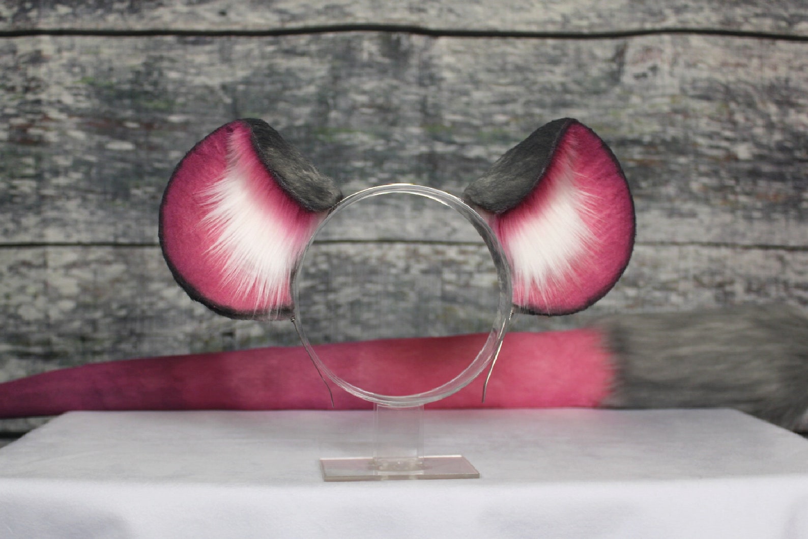 Mouse Rat Ears and Tail Set - Etsy