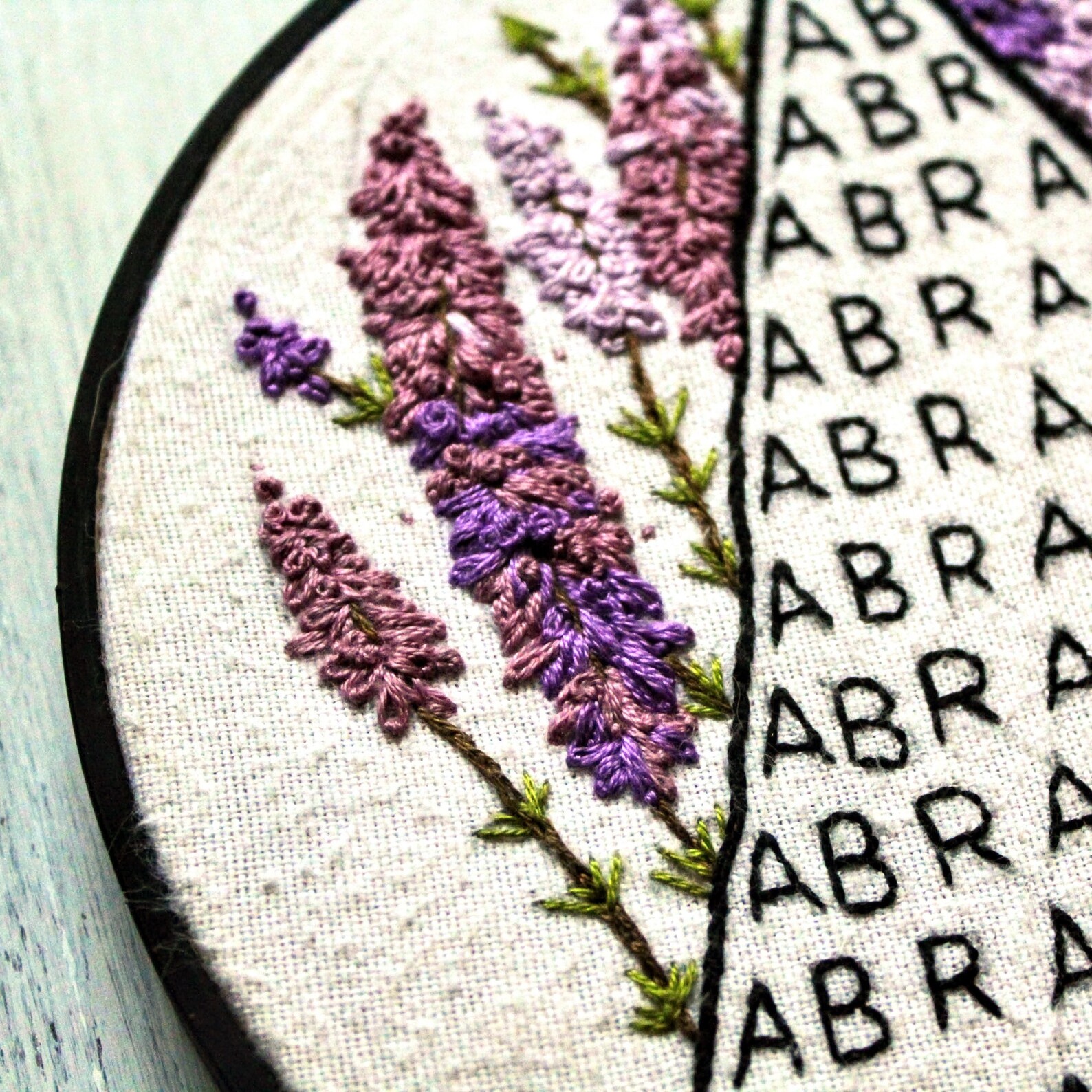 Abracadabra for Luck...abracadabra Embroidery Pattern...pdf - Etsy