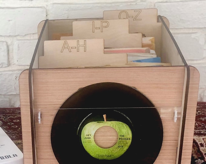 45 RPM - Record Storage Box & Display Frame - PLUS 3 Alpha Record ...