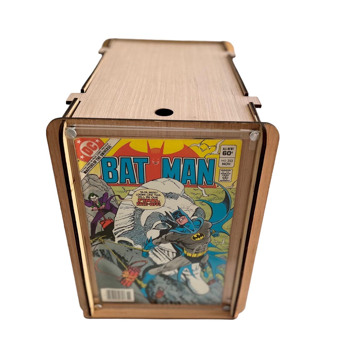 Romany House Original Comic Storage/display Box PLUS 1982 DC Bat Man ...