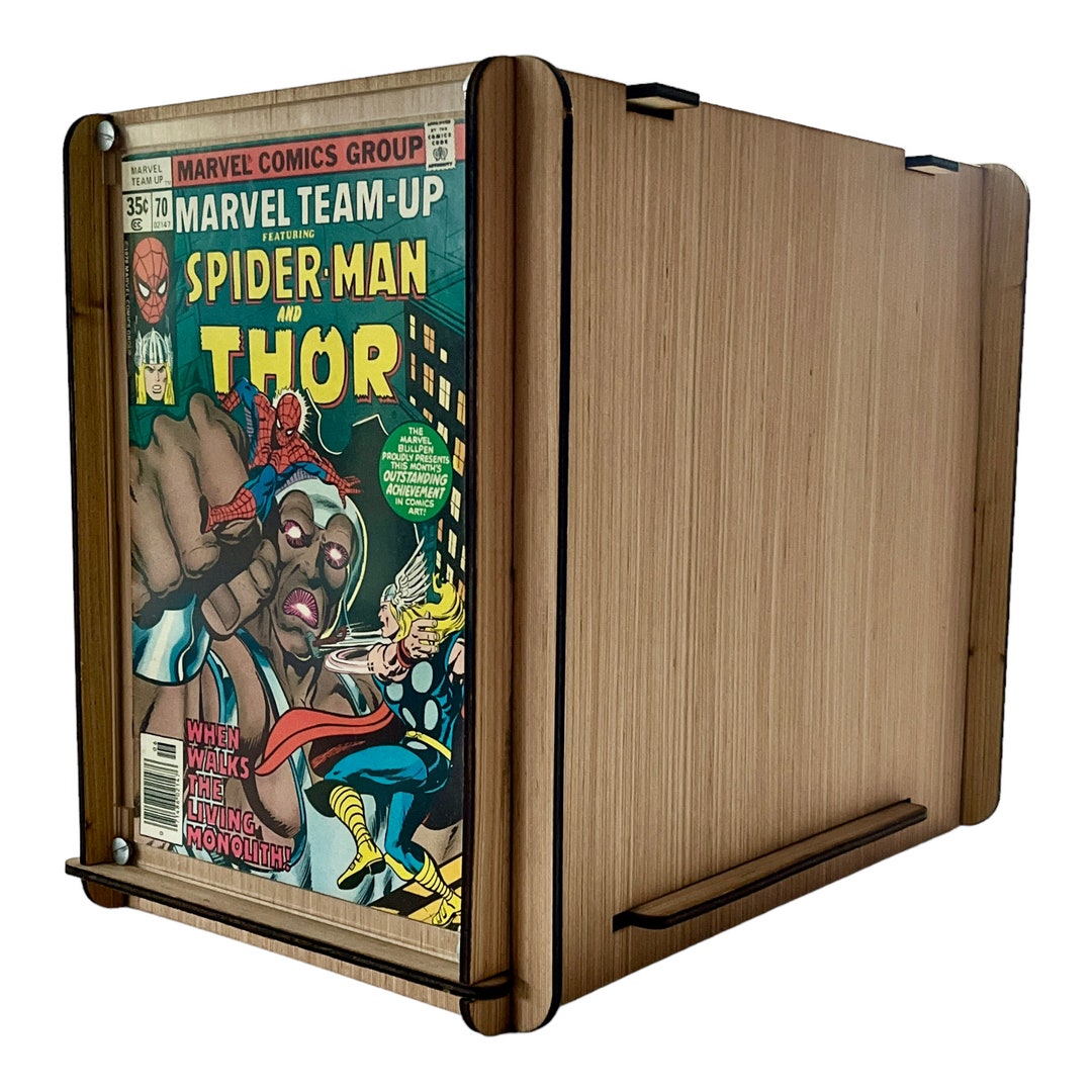 Vintage Marvel Team-up Spider-man & Thor Comic PLUS Wood Comic Book ...
