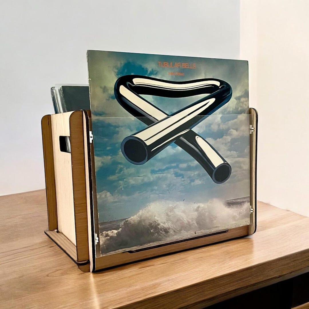 Romany House Vinyl Record Crate With Mike Oldfield's Tubular Bells LP ...