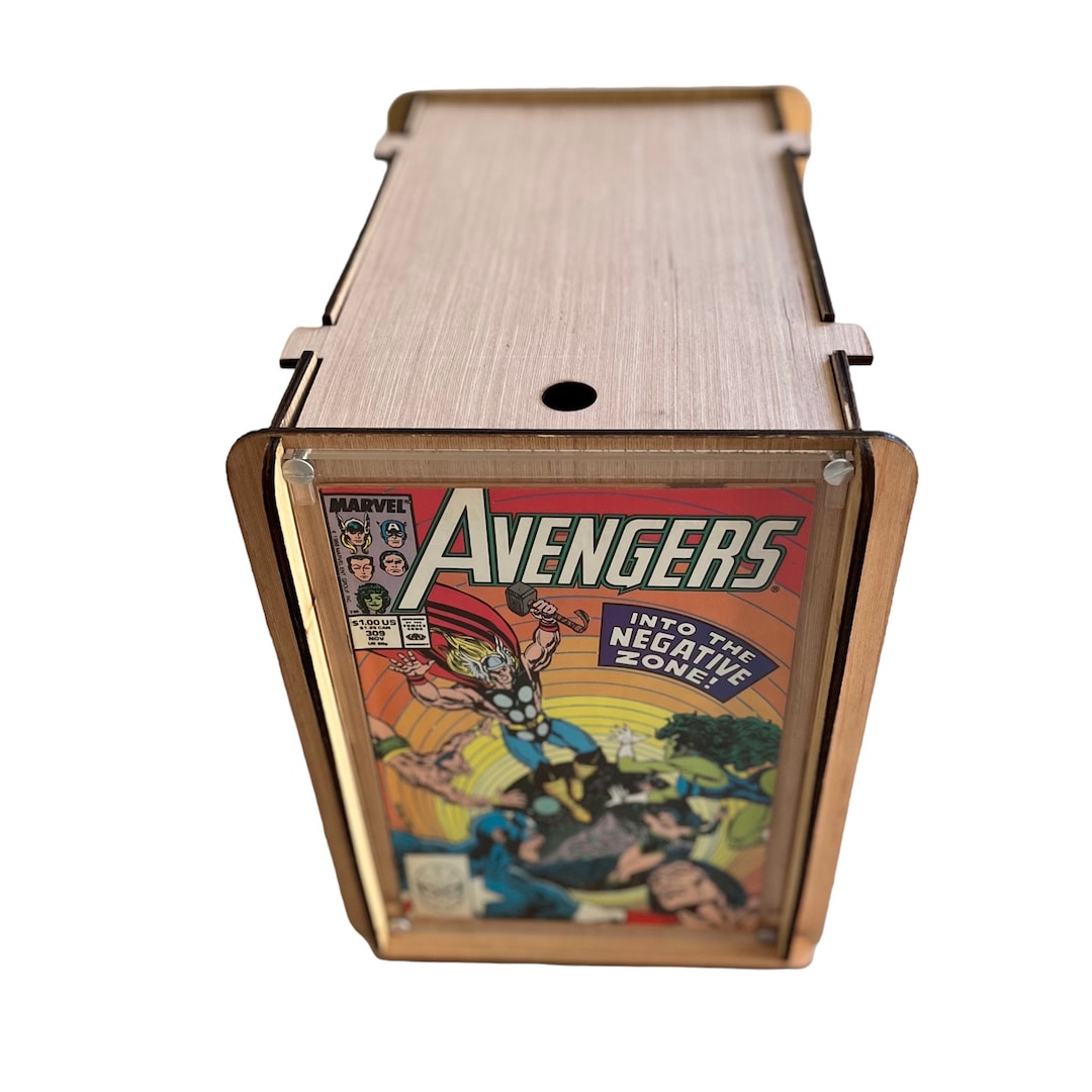 Comic Book Storage & Display Box Vintage Avengers Comic Book - Etsy