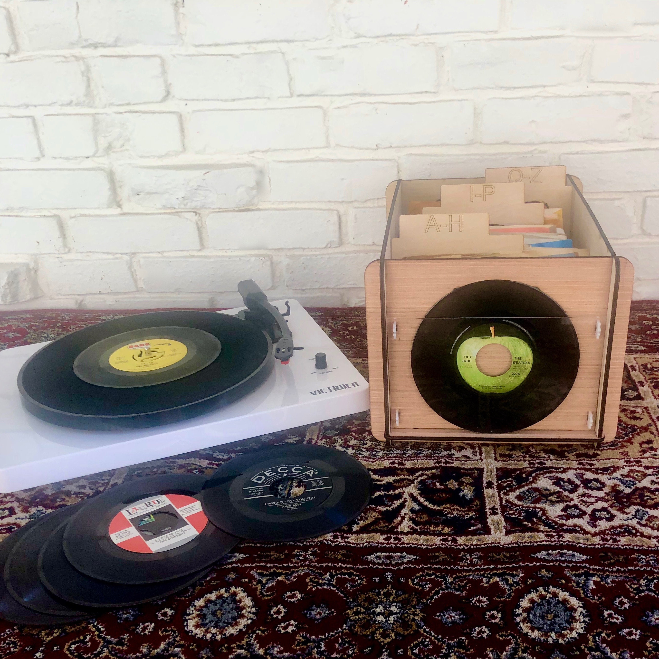 45 RPM Record Storage Box & Display Frame PLUS 3 Alpha - Etsy UK