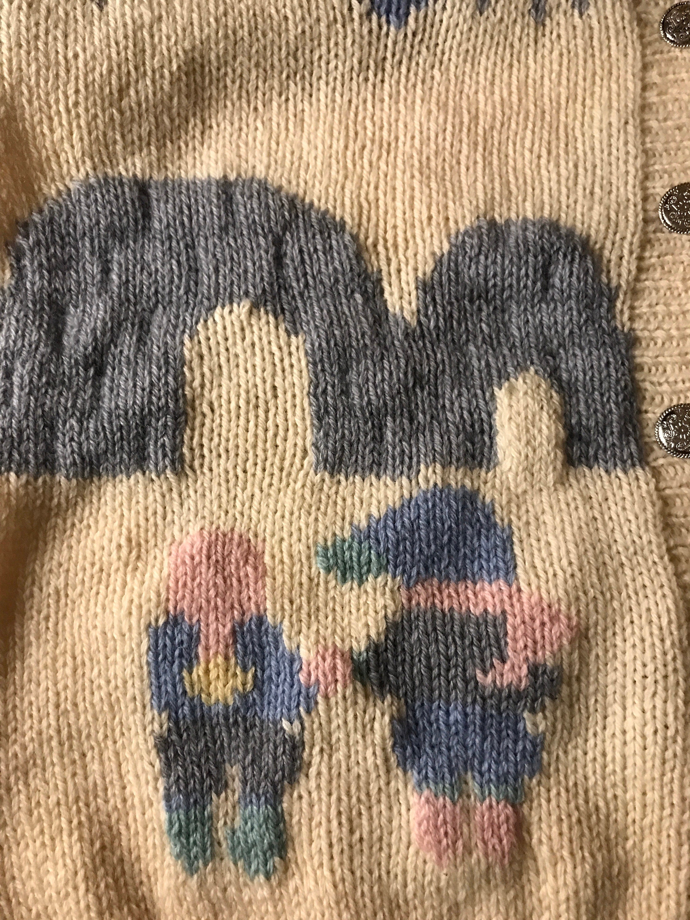 Vintage Eddie Bauer Eskimo Penguin Cardigan Sweater Warm Wool - Etsy