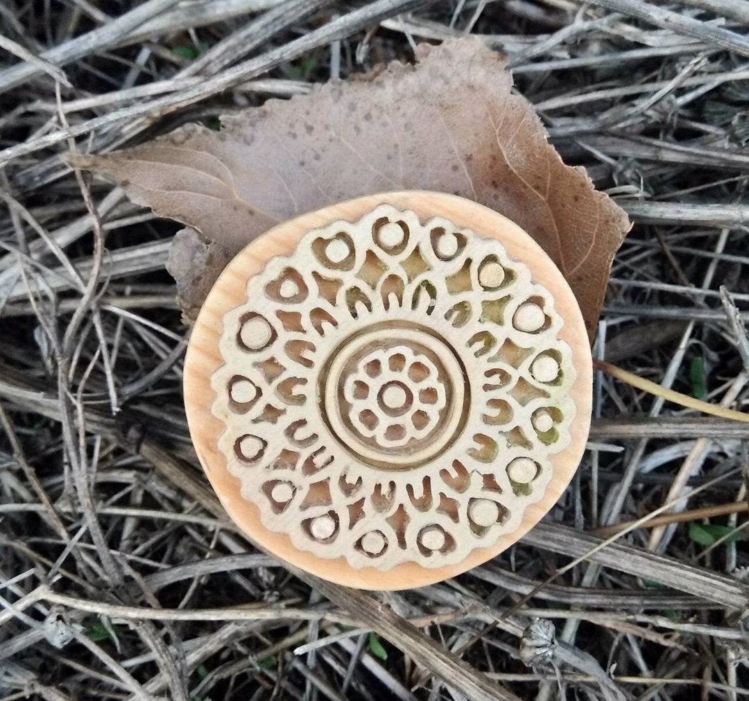 Timbro artigianale di legno per ceramica tessuto sapone - Etsy Polska