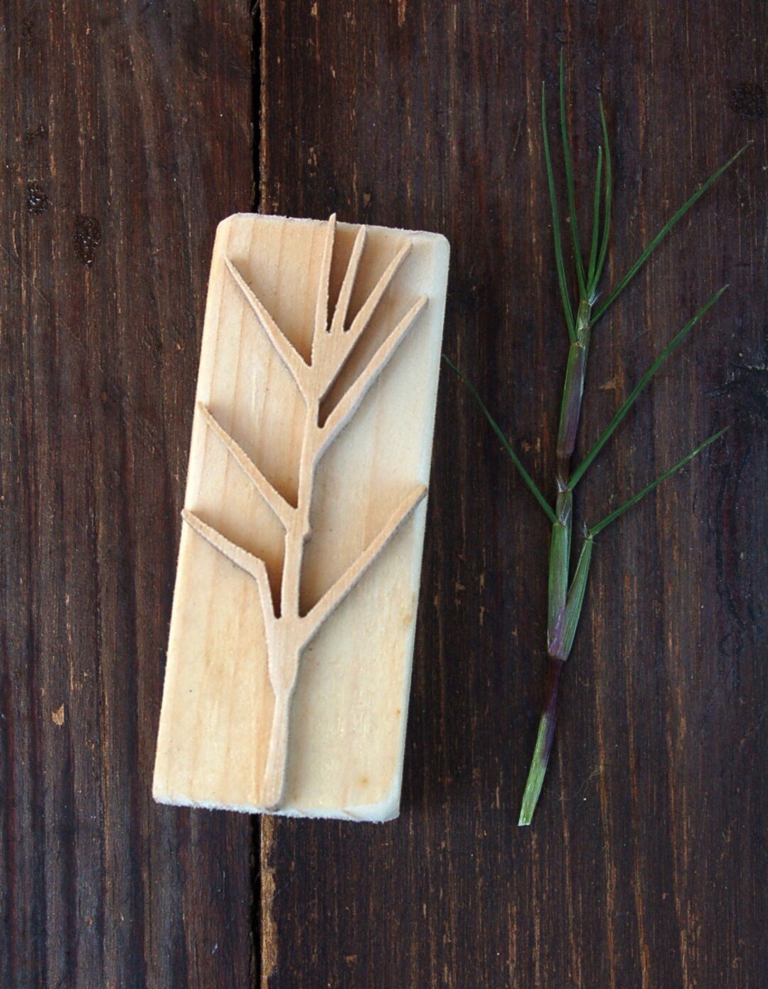 Handmade Stamp Wood Carving for Soap, Fabric, Paper, Scrapbook, Ceramic ...