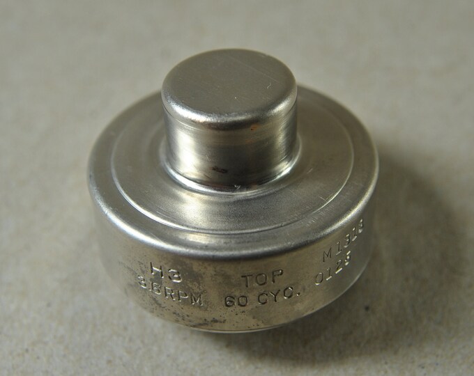 Telechron H3 Rotor Model: M1313 3.6 RPM 60 Cycle in an Aluminum Casing ...