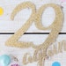 29 Again Cake Topper, Happy 30th Birthday Cake Topper - Etsy