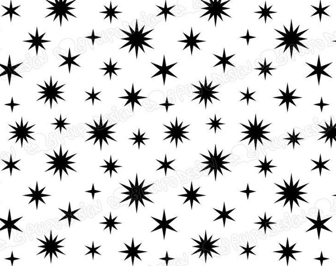 Plotterdatei Sterne Design Dxf Png Eps Jpg Celestial Cricut ...
