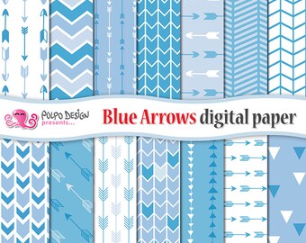 Pink and Gray Arrows Digital Paper. Commercial & Personal Use. | Etsy