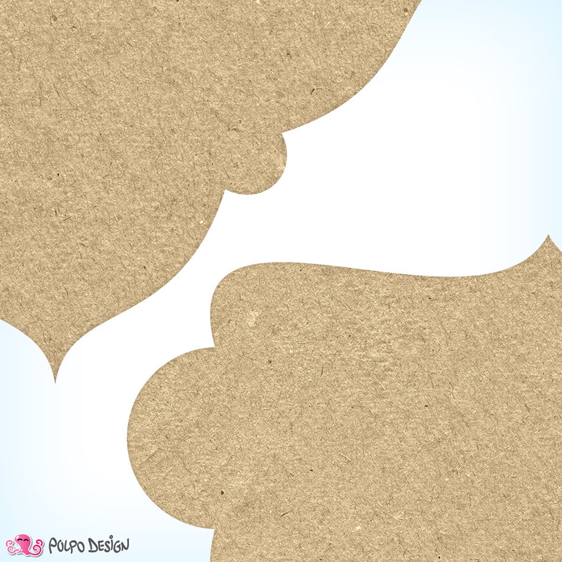 Kraft Paper Labels Clipart. Commercial & Personal Use. Instant - Etsy