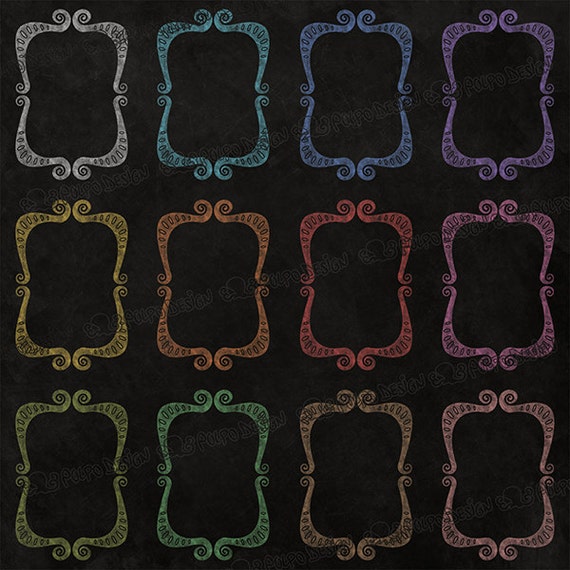 Chalkboard Frame Border