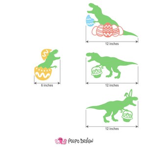 Easter T-rex SVG. Easter Dinosaur Svg Eps Dxf Png. Vector Files Ideal ...