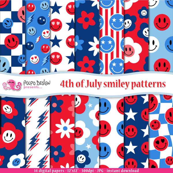 4th of July Patterns - Etsy