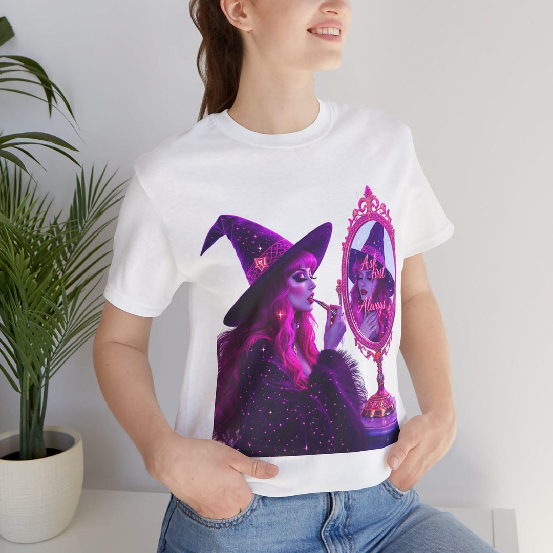 Consent is Couture - "ask First. Always." Magical Witchy T-shirt ...
