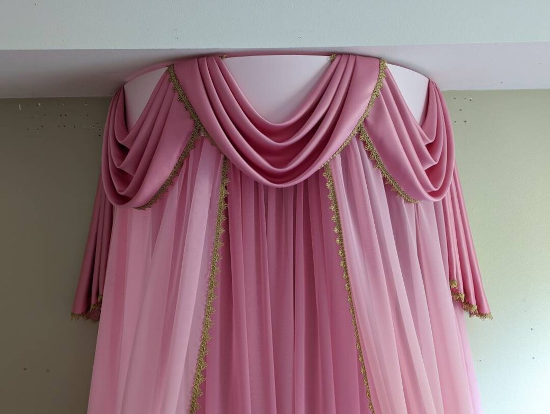 Princess Pink Bed Canopy W45 - Etsy