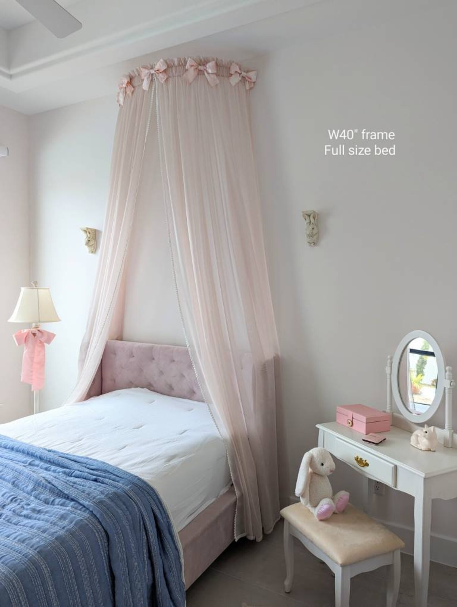 DIY Canopy Frame Kit for Rod Pocket Curtains. - Etsy