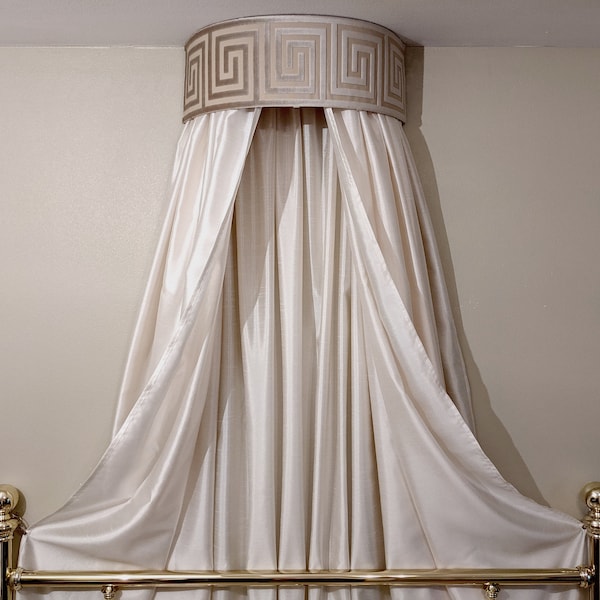 Greek Key Curtains - Etsy