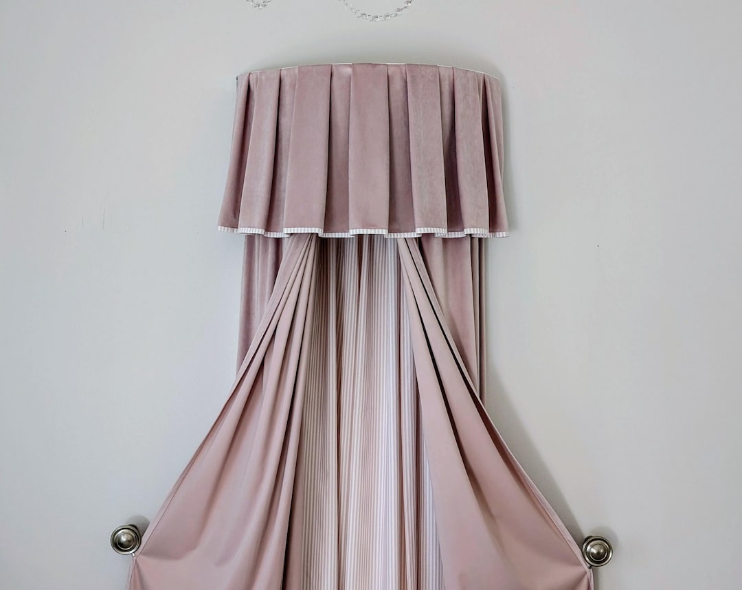 Silky Touch Velvet Canopy (various Colors). - Etsy