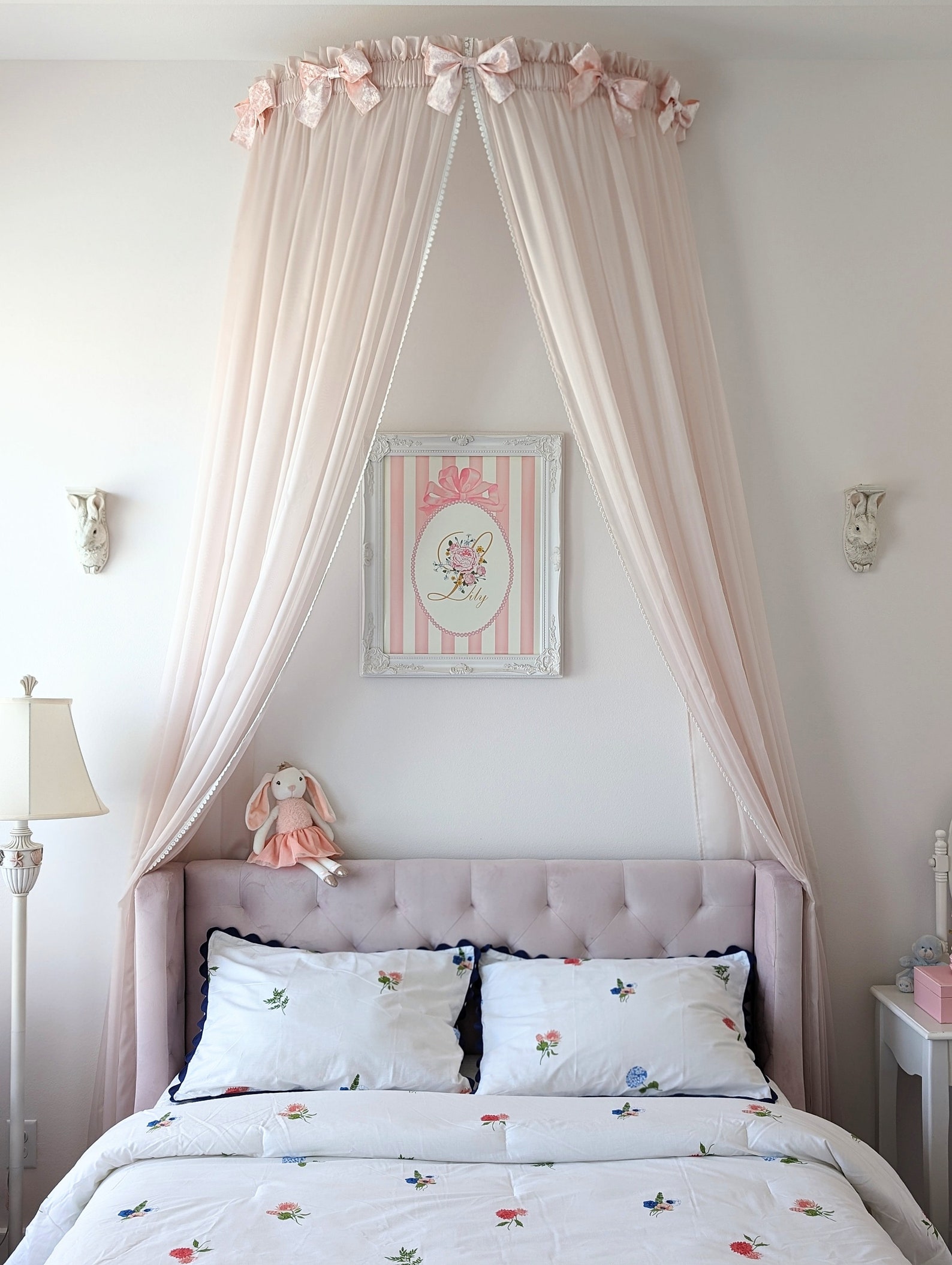 Princess Bow Canopy (w40" × H108") - Etsy