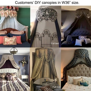 DIY Canopy Frame Kit for Curtains & Valances. - Etsy