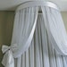 Elegant Crown Canopy any Fabric and Color Available. - Etsy