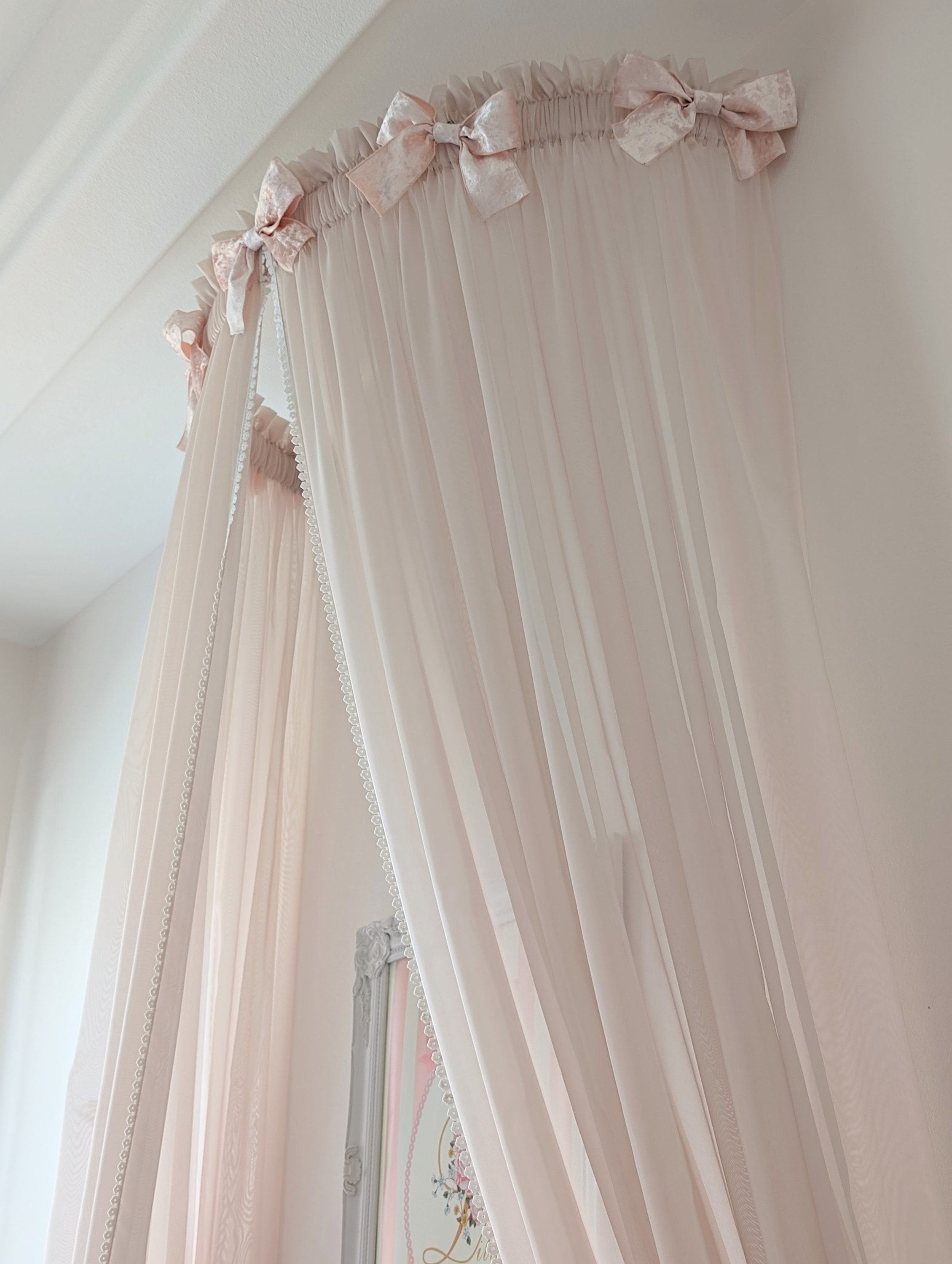 Princess Bow Canopy (w40" × H108") - Etsy