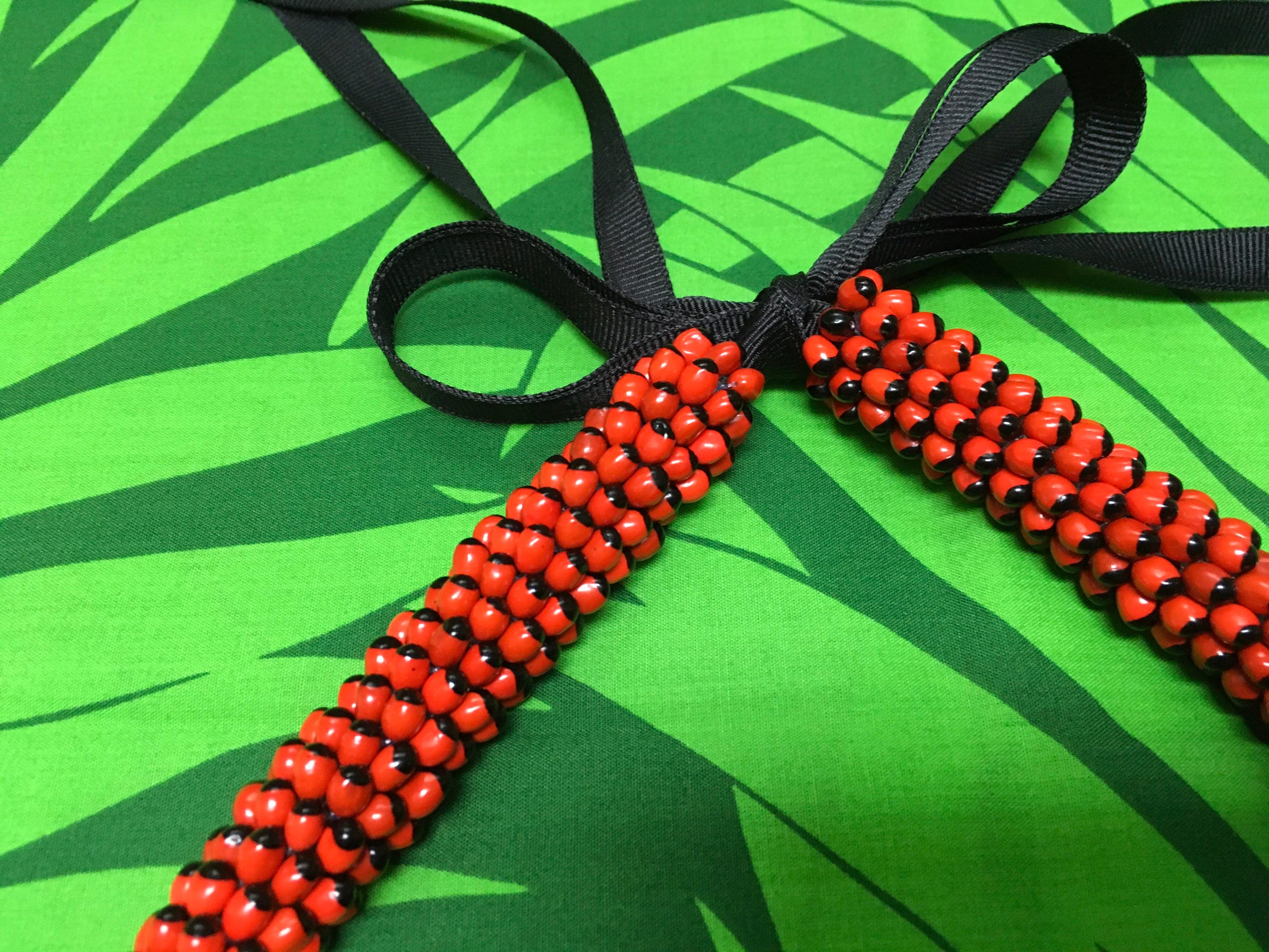 Hawaiian Seed Lei pukiawe Black Eyed Susan - Etsy