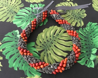 Wiliwili Mgambo Seed Lei - Etsy