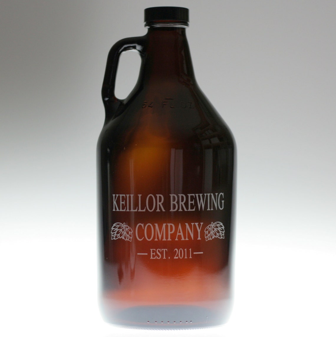 Personalized Growler Engraved With Simple Hops Company | Etsy