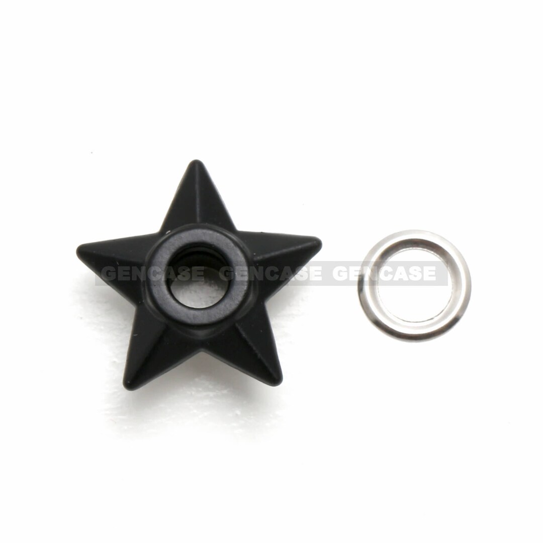 Star Eyelet Grommet With Washer Ring Metal - 18mm/21mm (various Color ...