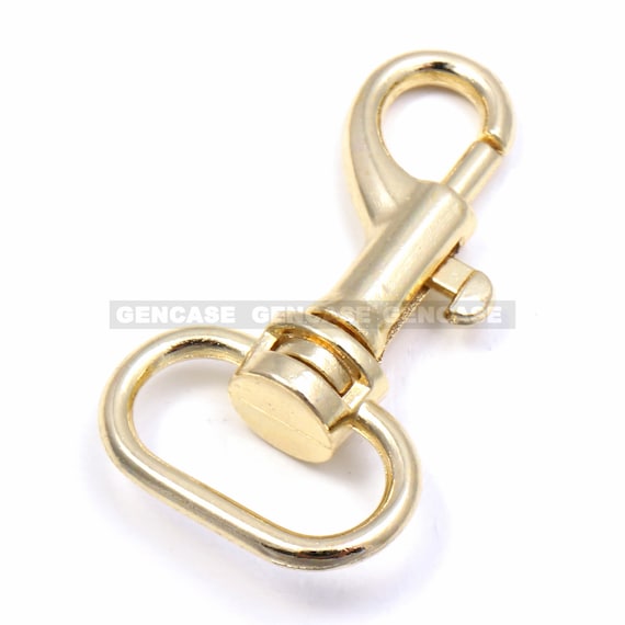 Swivel Lobster Hook Metal 16mm Light Gold 10 PCS | Etsy