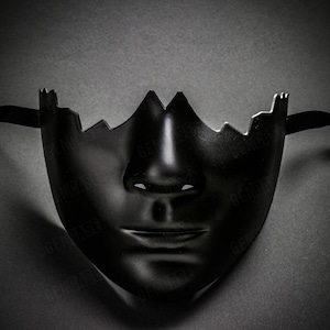 Venetian Half Face Masquerade Ball Party Mask | Mouth Cover Mask | Men ...
