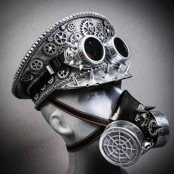 Steampunk Gas Mask - Etsy