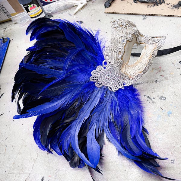 Colombina Venetian Mask - Etsy