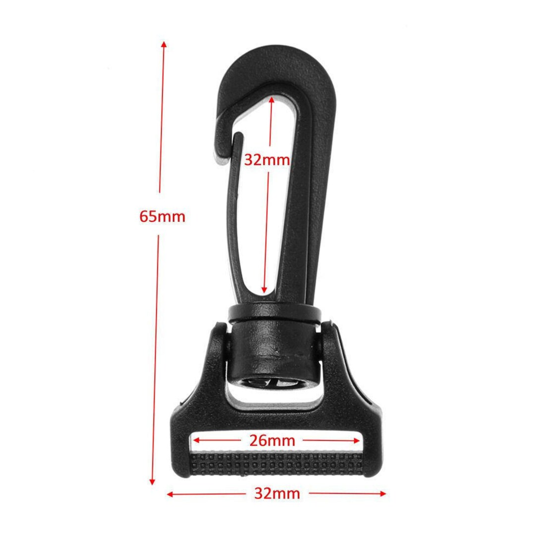 25mm Plastic Rotational Snap Hook 65mm Swivel Quick Release Clip ...