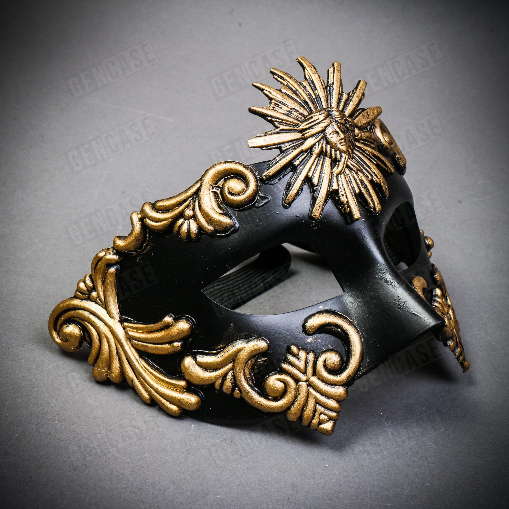 Sun God Venetian Roman Greek Mask Prom Masquerade Ball Party Mask ...
