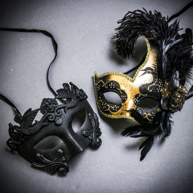 Black Masquerade - Etsy
