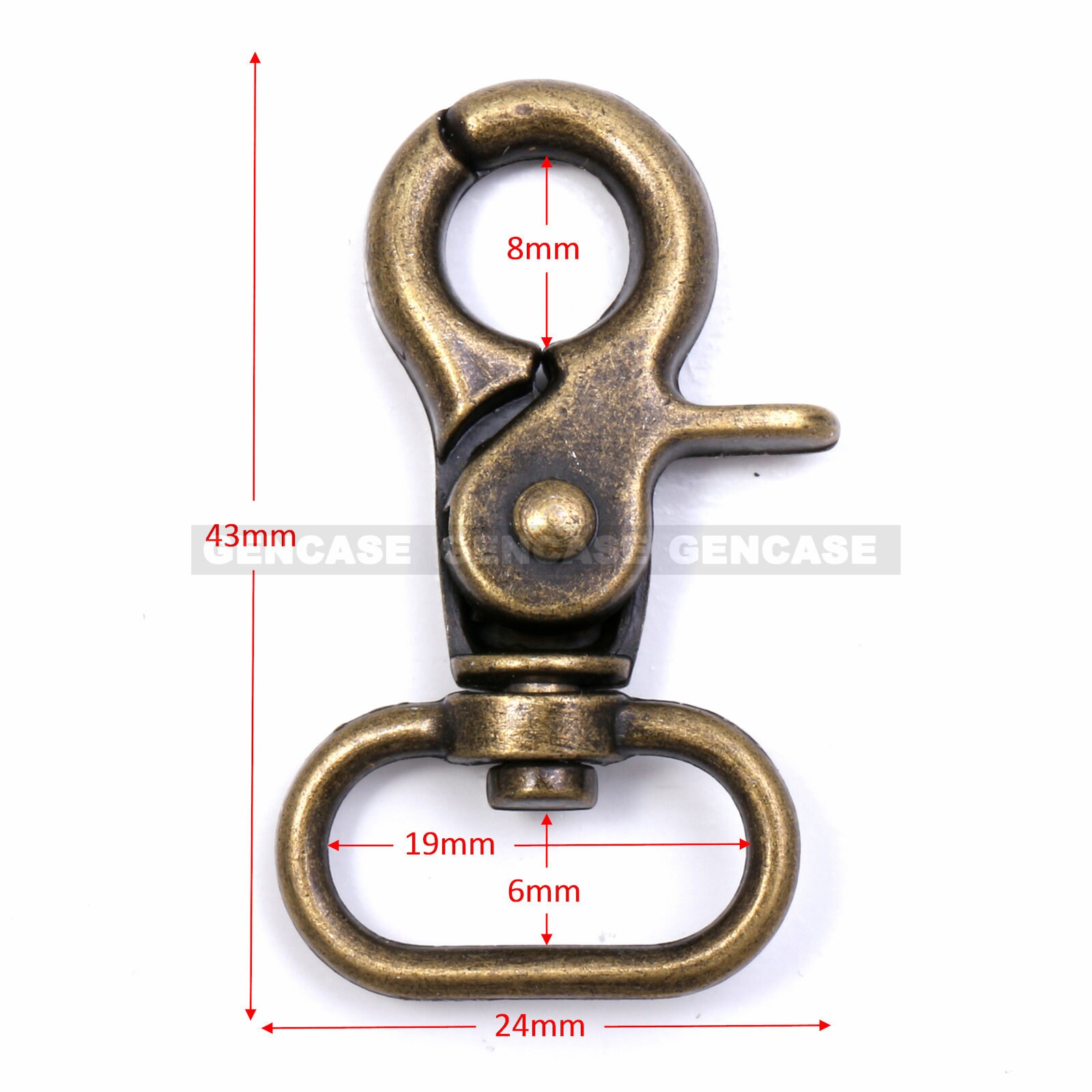 19mm Round Latch Metal Hook for Purse, Bag, Keychain (various Color ...