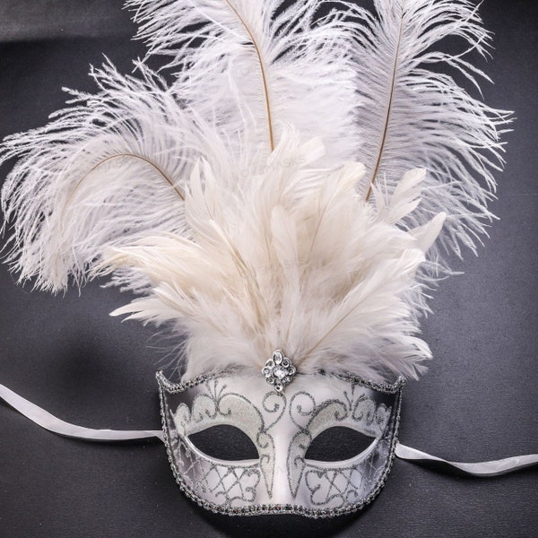 Feather Mask - Etsy