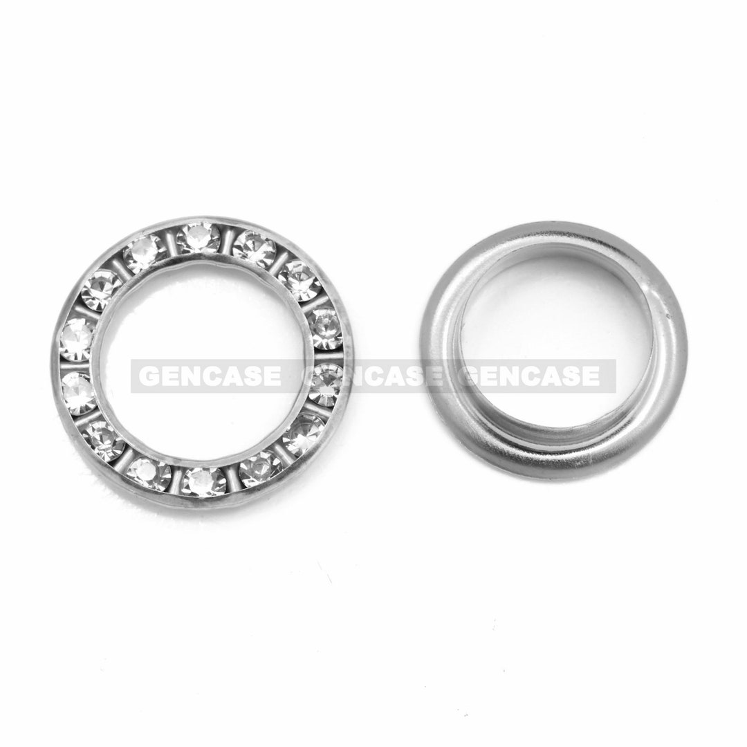 Luxury Rhinestone Ring Eyelets With Multiple Size and Colors (pack of ...