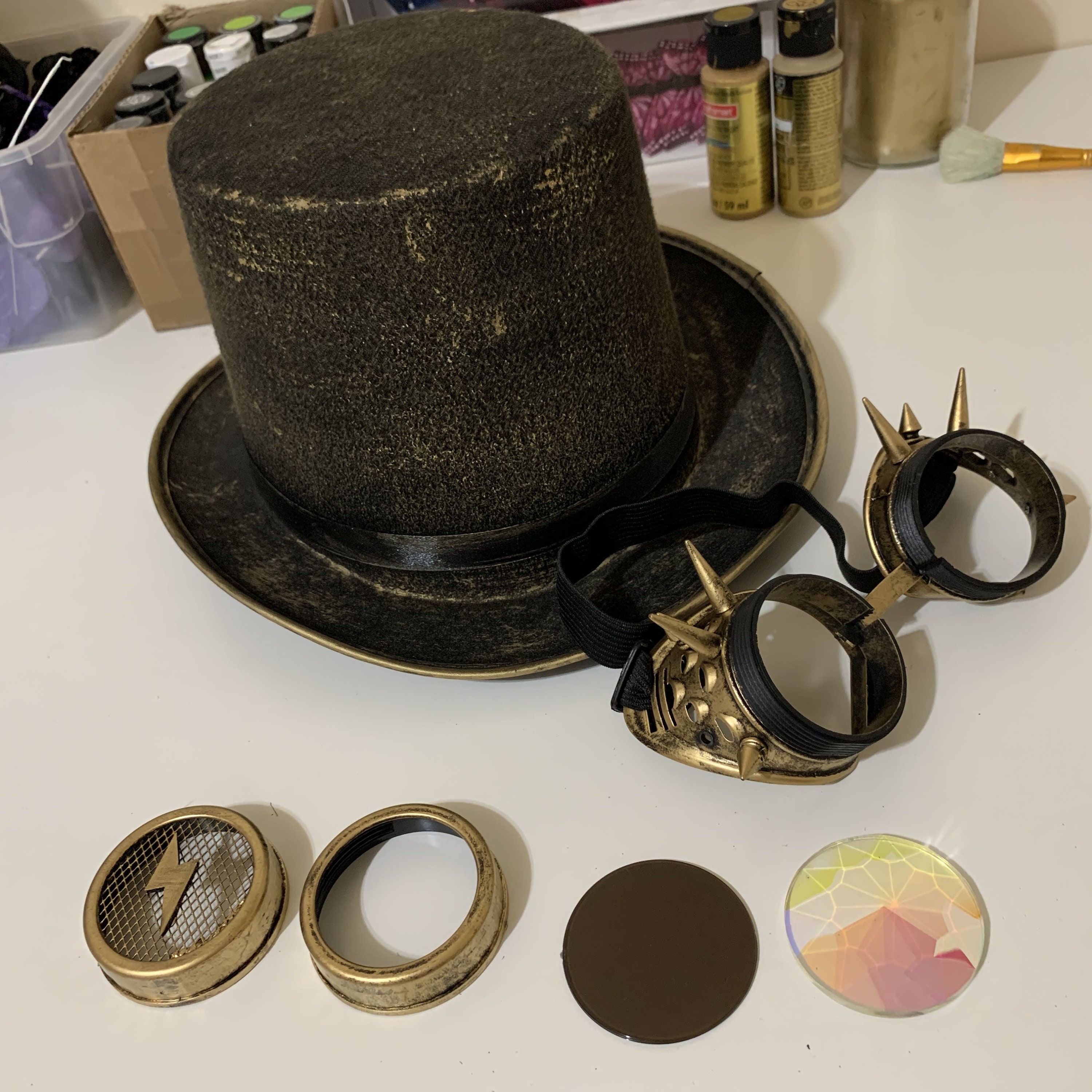 Spiked Top Hat - Etsy